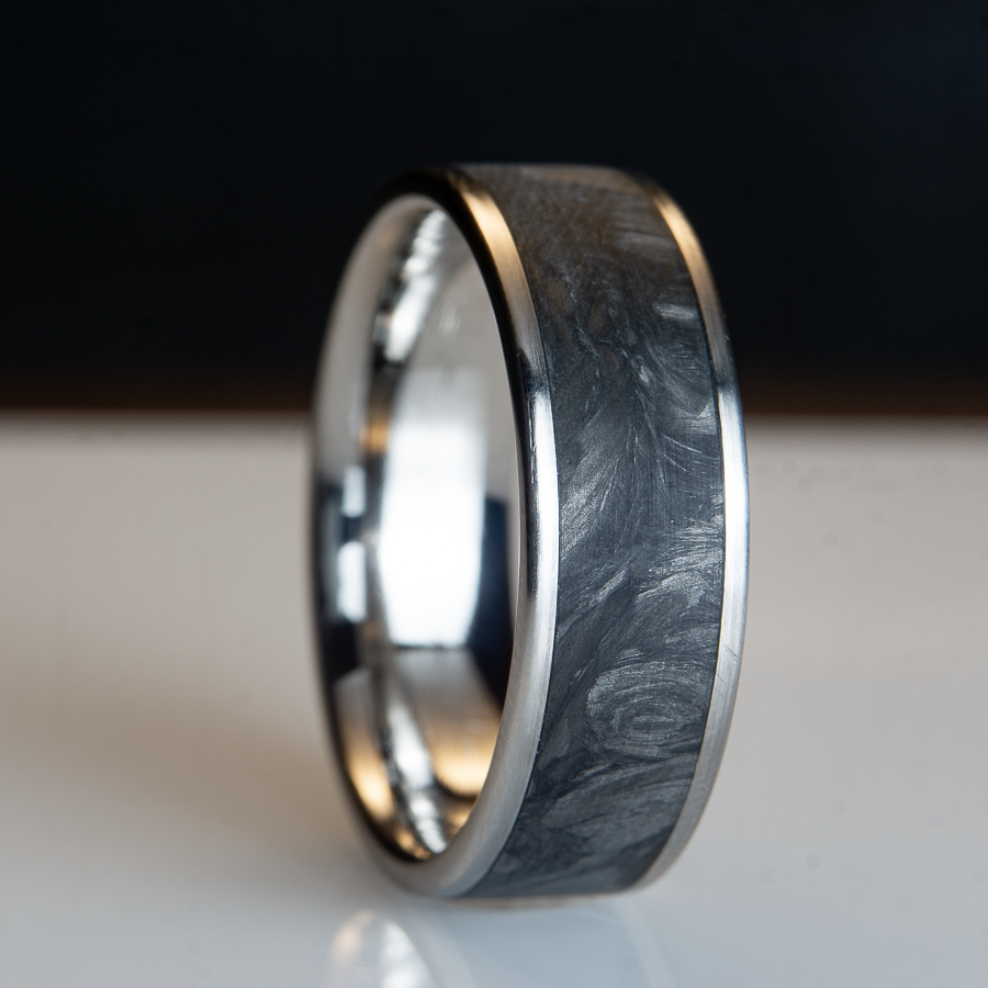 Titanium Carbon Fiber Ring