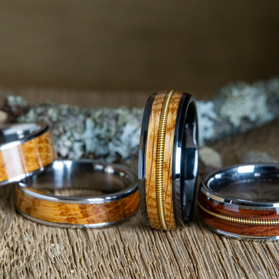 Peacefield Titanium-Unique wedding bands and rings